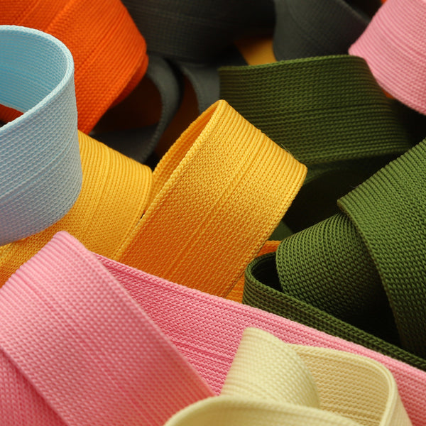 Polyester Thin Knit Tape #23 Olive Gray - RiBBONs B2B